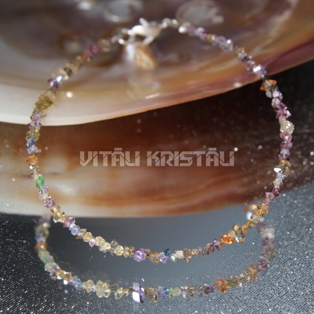 Herkimera dimants kvarcs 3-4 mm aproce izmērs 17.5 - Ekskluzīvas ...